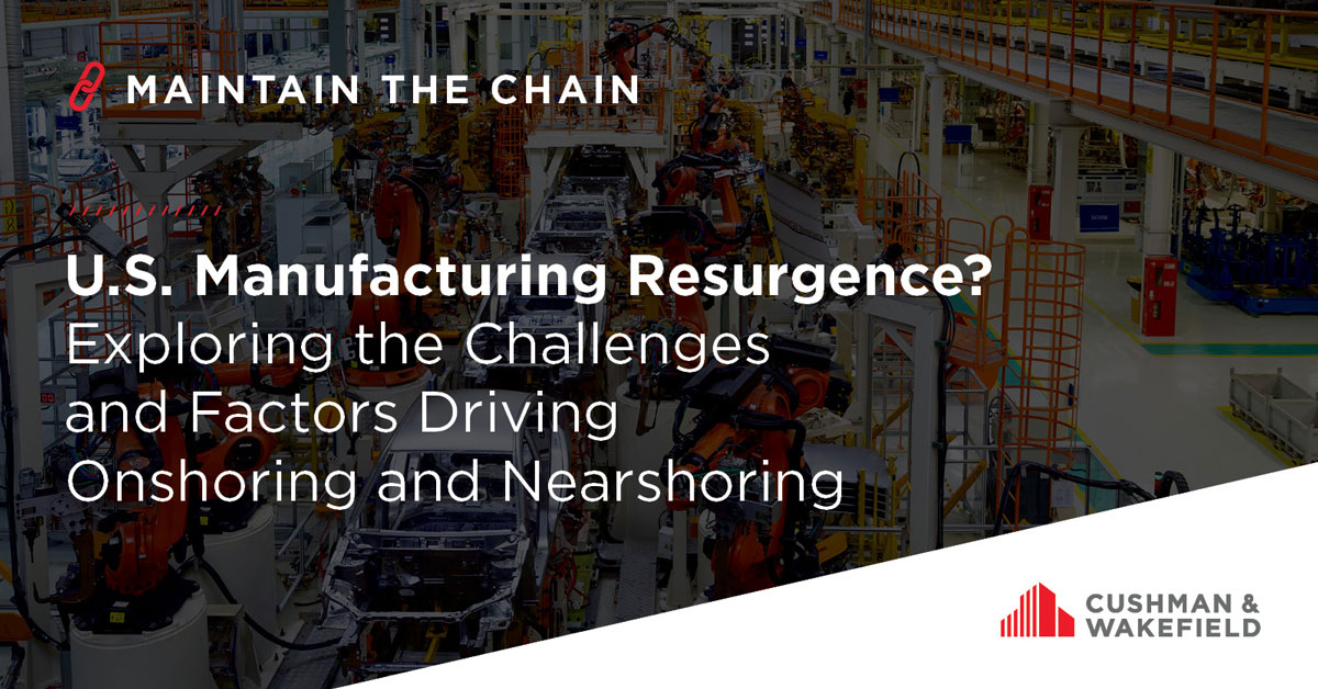 U.S. Manufacturing Resurgence? Exploring the Challenges and Factors ...