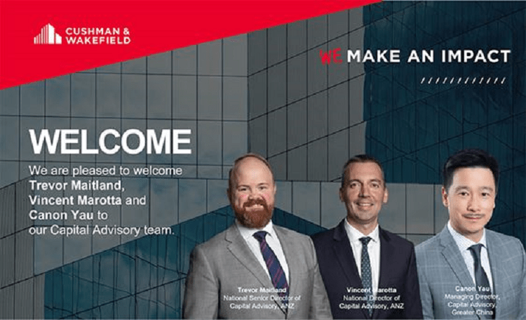 Cushman and Wakefield Grows its Capital Advisory Business in Greater ...