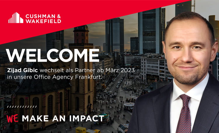 Zijad Gibic further strengthens Office Letting team in Frankfurt | DE ...