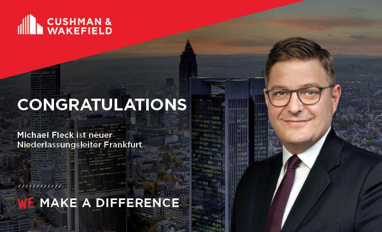 Michael Fleck Branch Manager Frankfurt | DE | Cushman & Wakefield