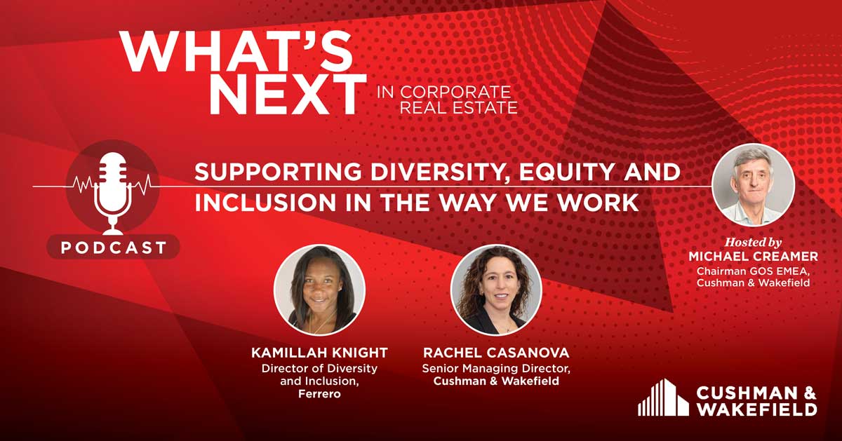 Podcast: Supporting diversity equity and inclusion in the way we work ...